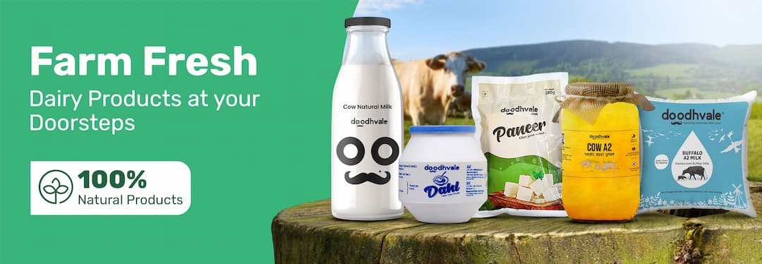 Doodhvale Farms - Online Milk & Groceries Delivery In Delhi NCR