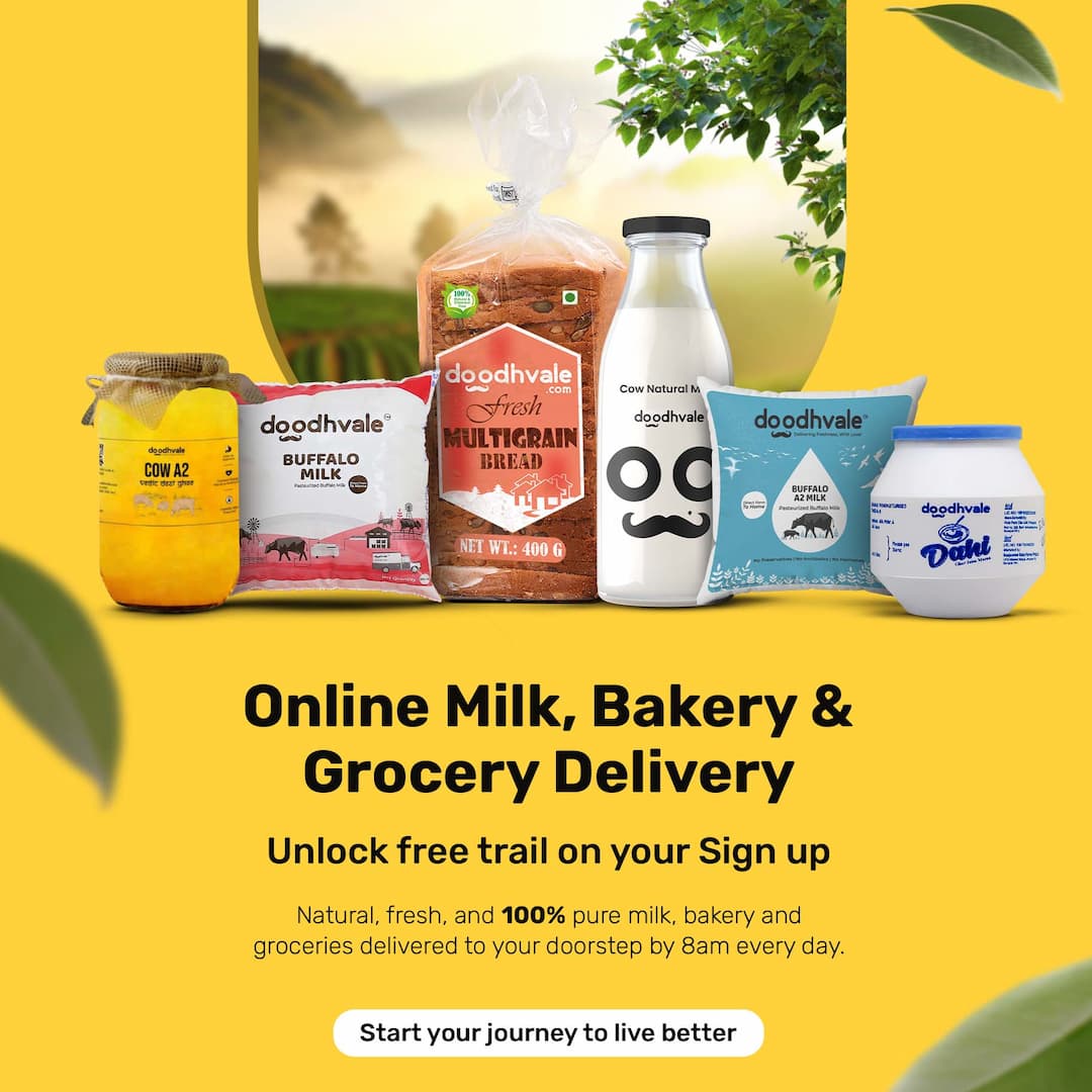 Doodhvale Farms - Online Milk & Groceries Delivery In Delhi NCR